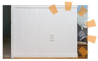 DIY: How to Install Wainscoting Panels | Dumpsters.com