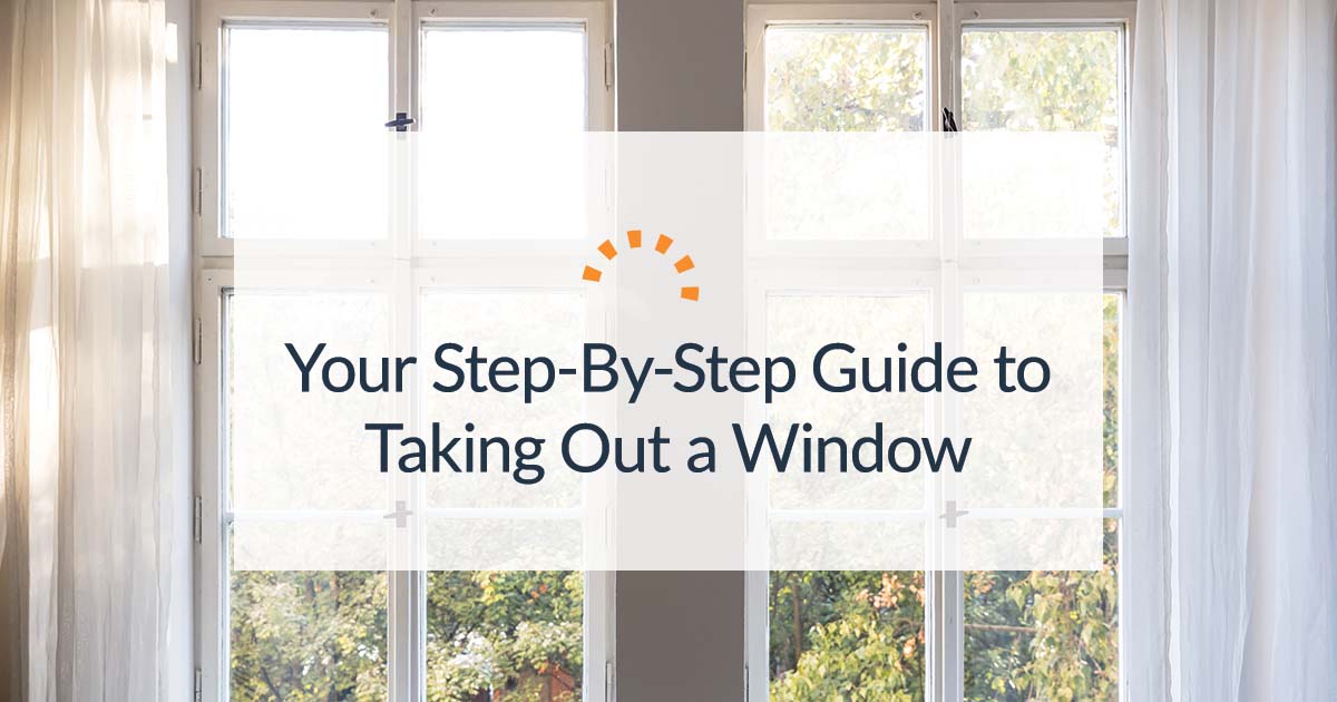 How to Remove Old Wooden Windows | Dumpsters.com