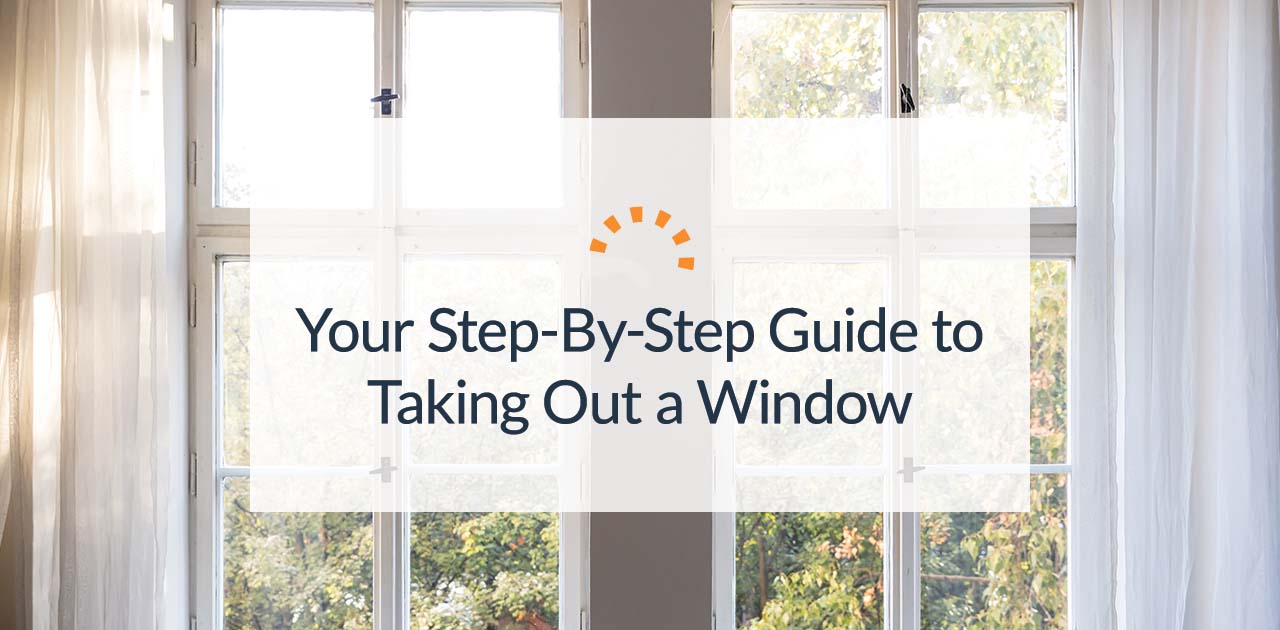 How to Remove Old Wooden Windows | Dumpsters.com