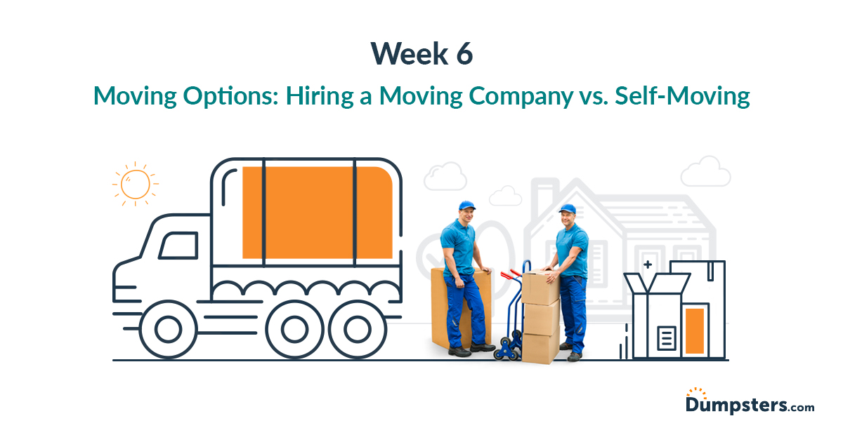Hiring Movers vs. Self Moving Options | Dumpsters.com